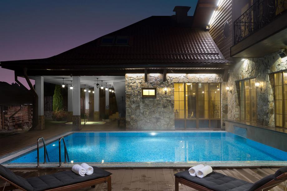 СПА-комплекс под Минском с бассейном, джакузи и SPA-процедурами, отдых ...